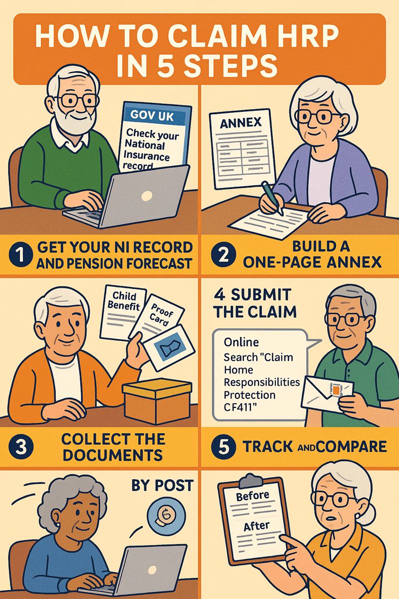 Claim Missing State Pension | Home Responsibilities Protection | Evanshaw